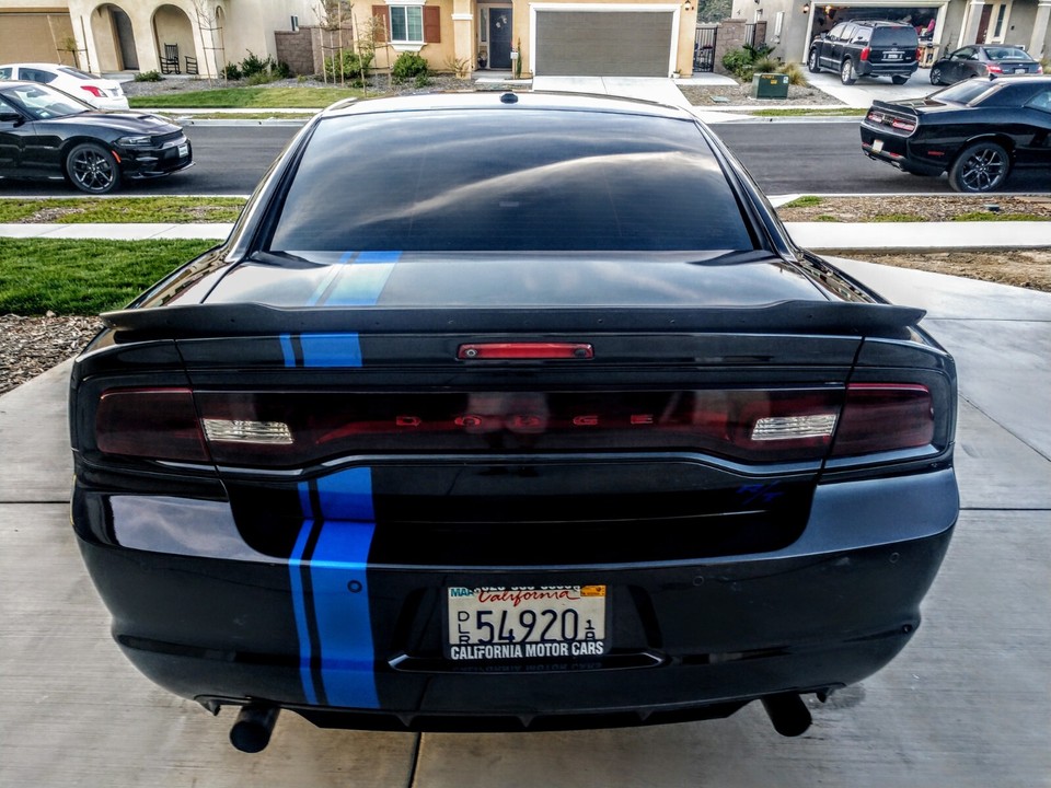 FOR 2011 Dodge Charger MOPAR 11 Vinyl Racing Stripe Graphic Decal | eBay