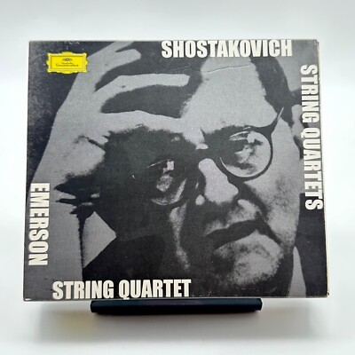 Shostakovich STRING QUARTETS Emerson String Quartet [DG 5 CD Box Set ...