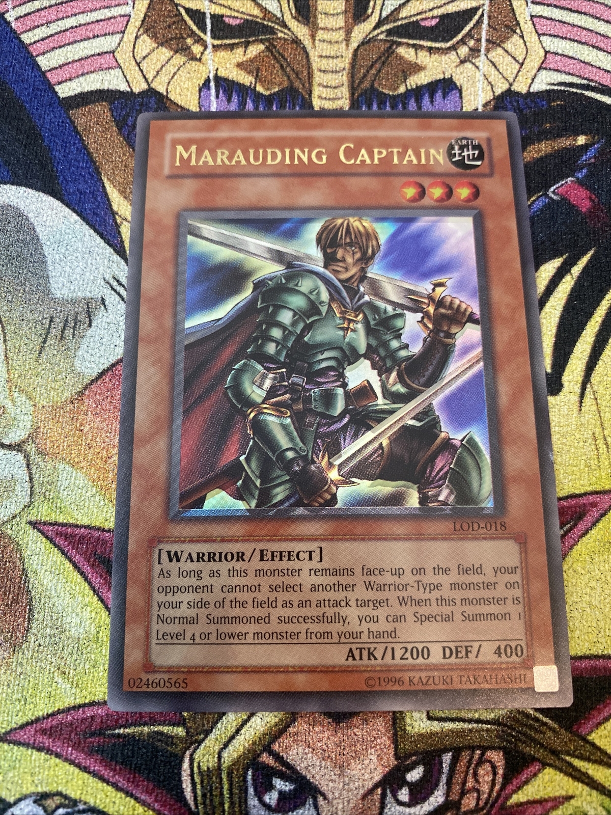 Yugioh Marauding Captain LOD-018 Ultra Rare NM/M | eBay