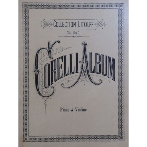 Corelli Arcangelo Pieces Famous Piano Violin | eBay Australia