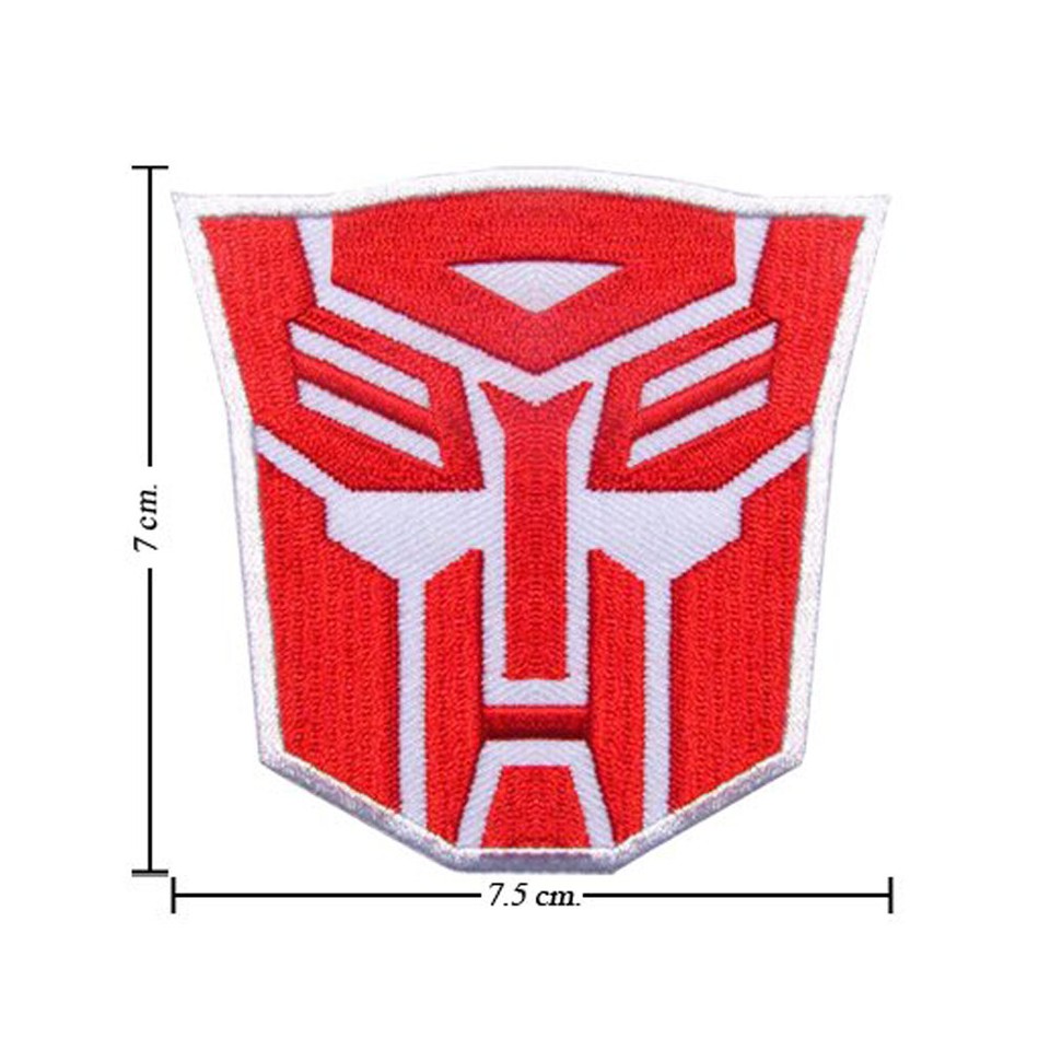 Transformers Patch Decepticon Logo Auto Bot Embroidered Iron Patches ...