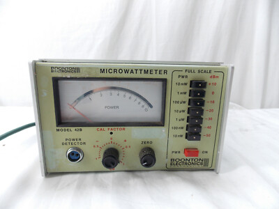Frequency Power Meters - Boonton