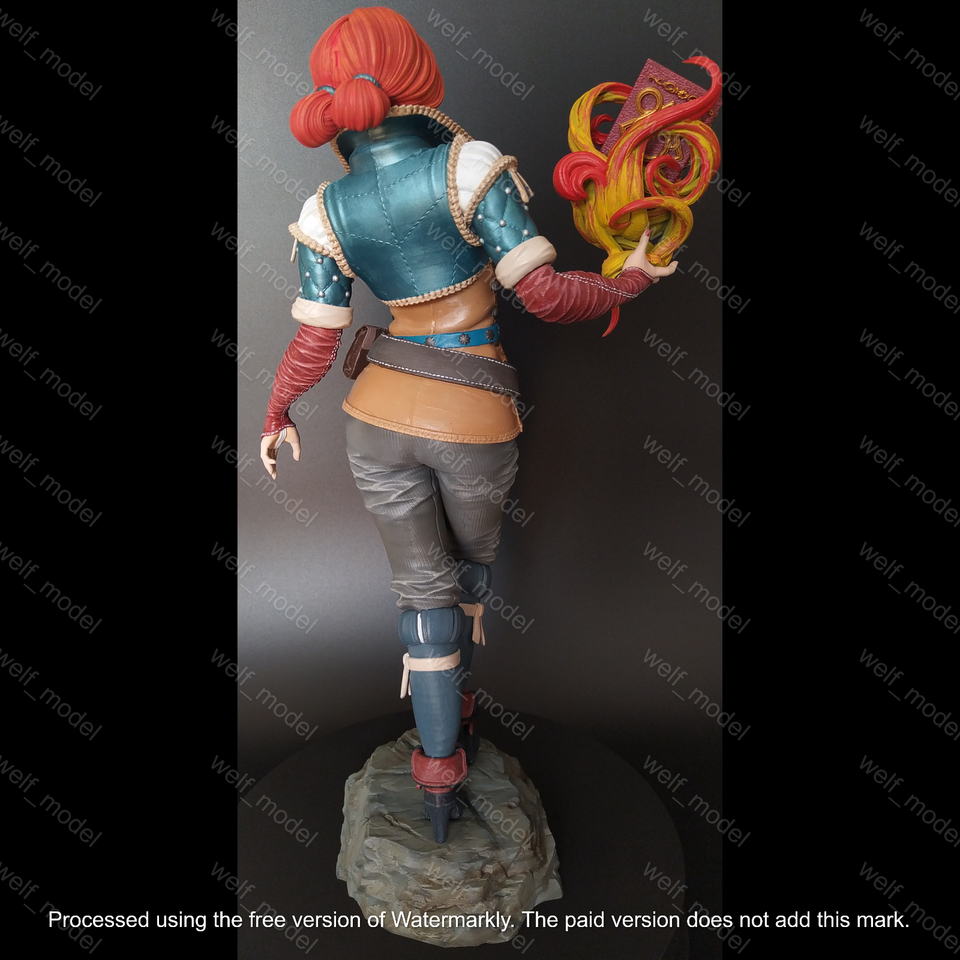 Triss Merigold Statue 1/4 Painted Sexy Figure | eBay