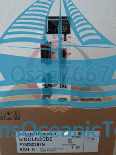 1PCS Brand New PANASONIC Servo Driver MBDLN25BE | eBay