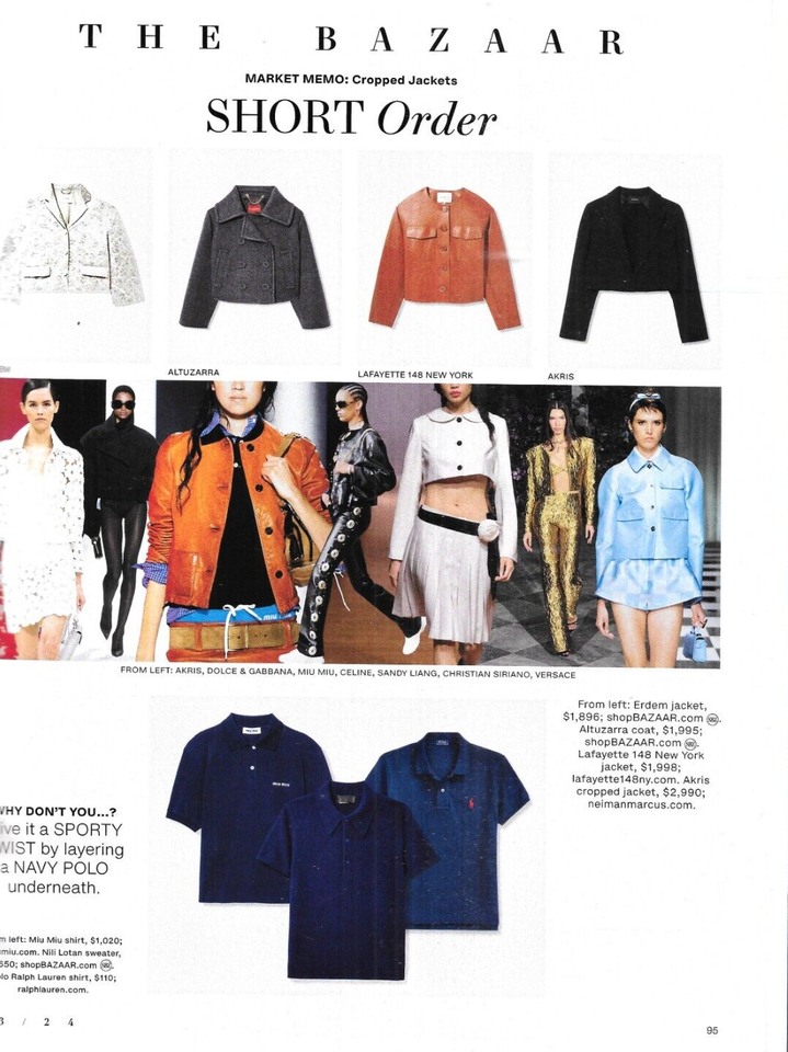 Harper's Bazaar Magazine Solange Knowles Spring Fashion Carol Burnett ...