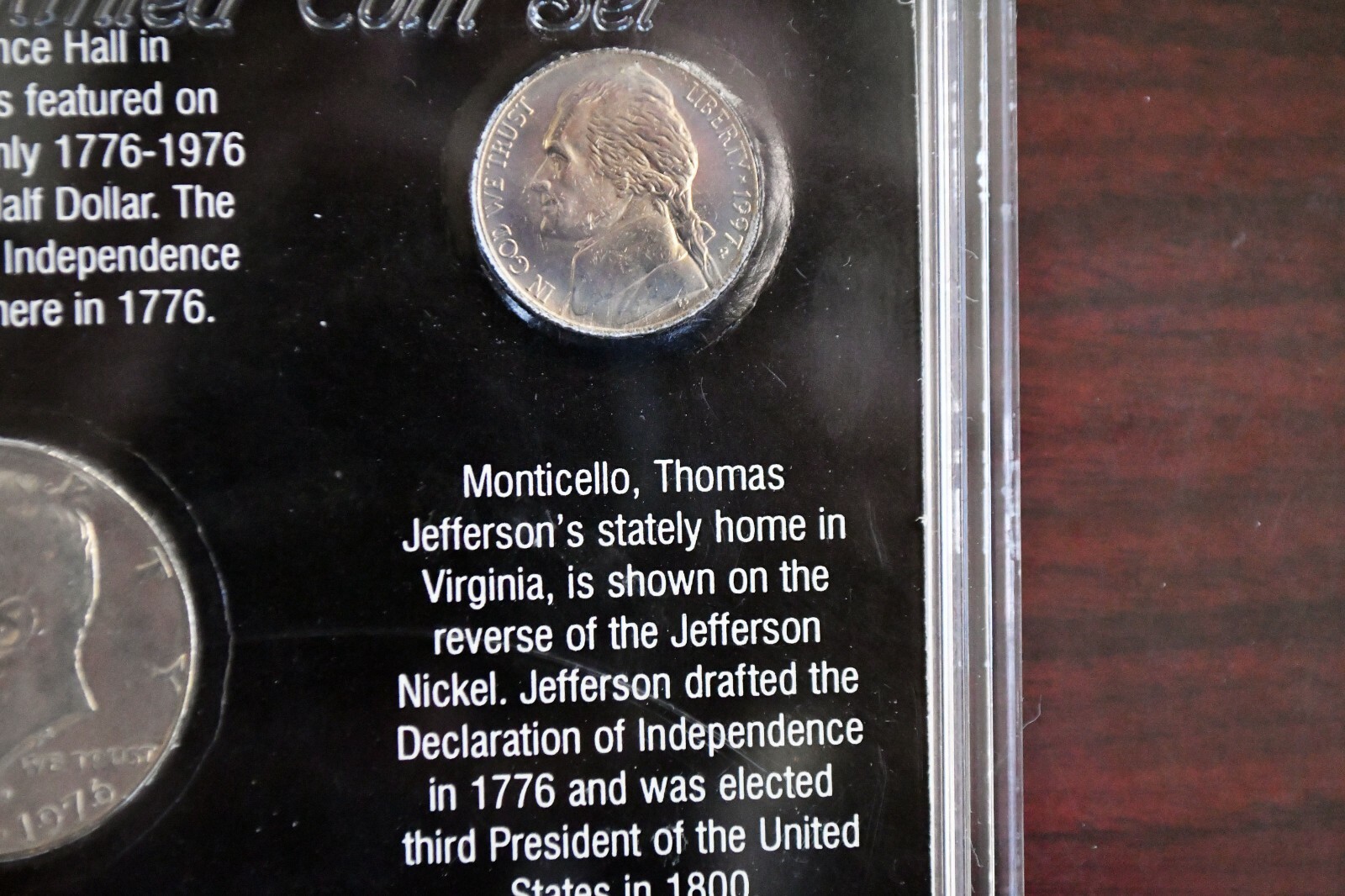 US. Monument Coin Collection Lincoln Memorial, Independence Hall ...