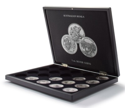 Coin Collector Gift Australian Silver Koalas Box Fancy Display ...