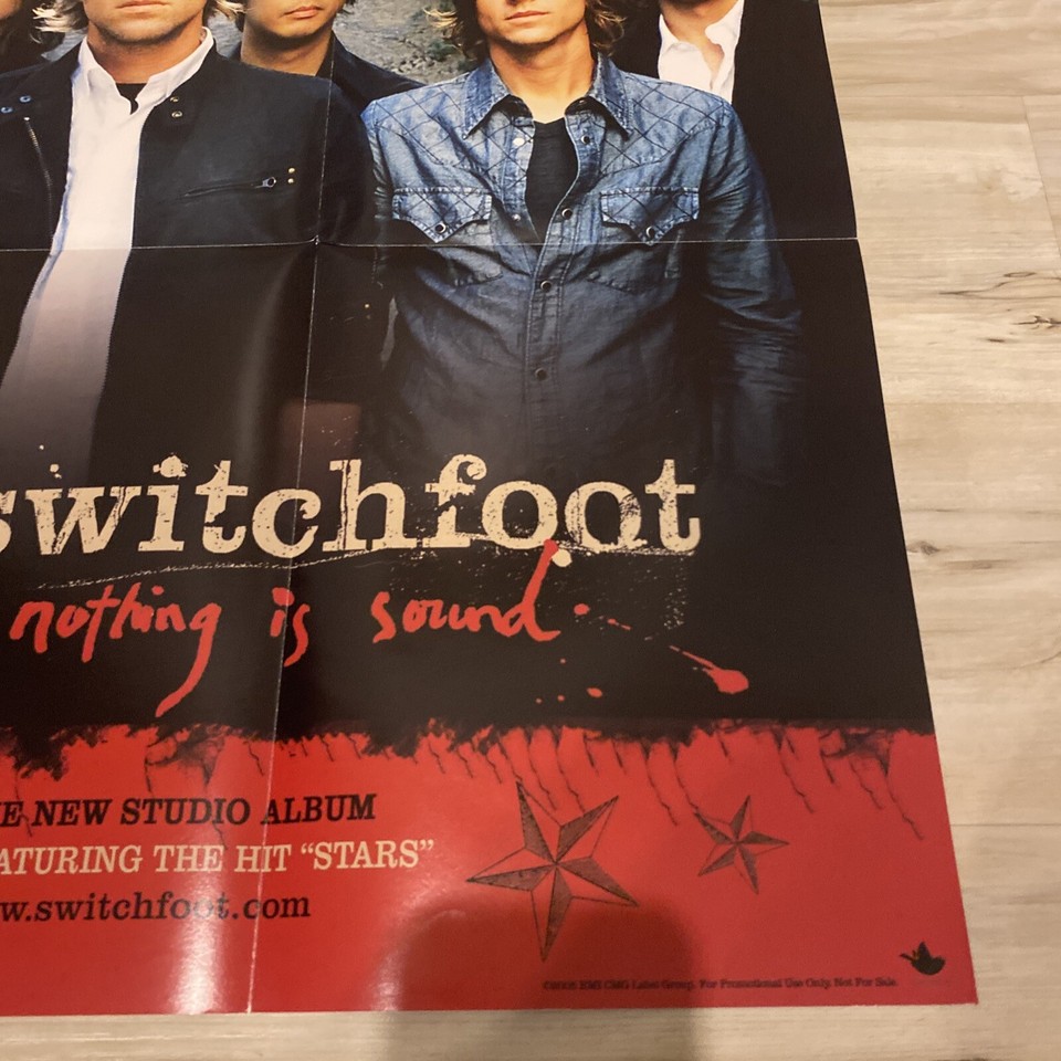 Switchfoot Nothing Is Sound 17x22 Album Poster Christian Rock Pop 2005 ...