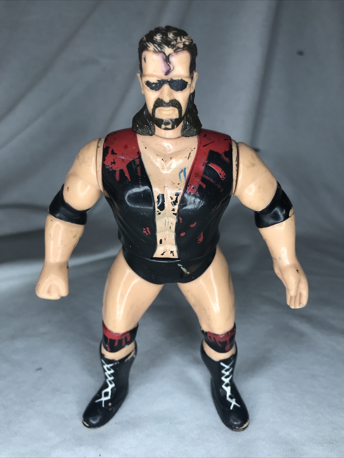WCW NWO SCOTT HALL ATOMIC ELBOW Action Figure Vintage 1998 Wrestling ...