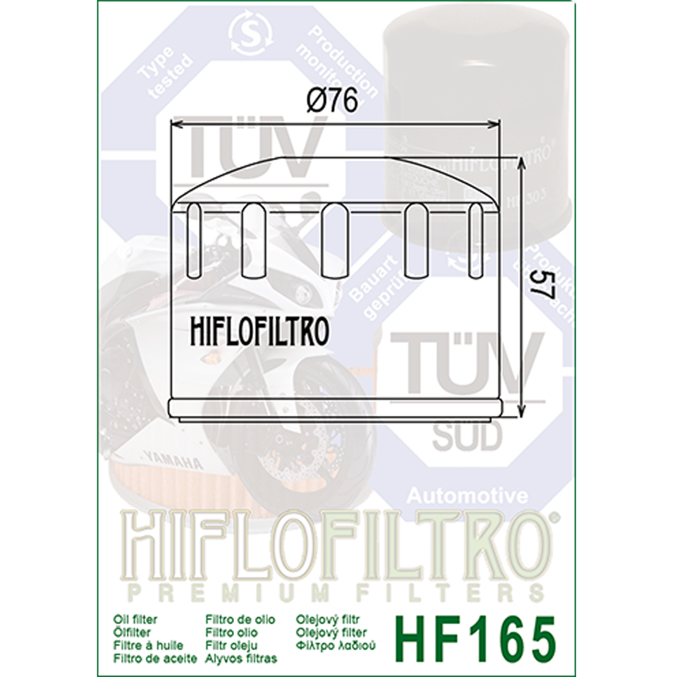 Hiflofiltro HF165 Oil Filter 3 Pack BMW F800S, BMW F800ST | eBay