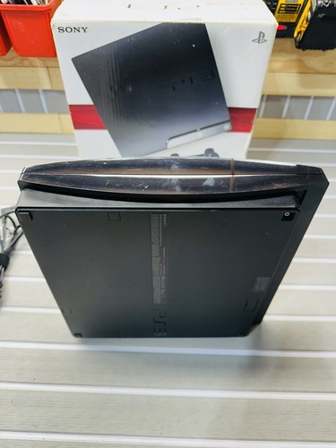 Sony PlayStation 3 PS3 Slim CECH-2001A Console Power HDMI w/Box Tested ...