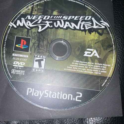 Need For Speed Most Wanted ps2 game Disc Only | eBay