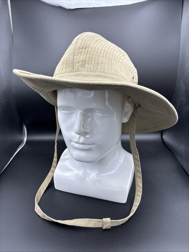 '80s VTG Banana Republic French Army Bush Hat Water Repellent Side Snap ...