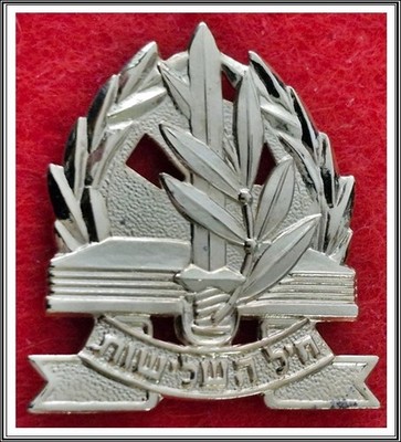 Israel Defense Forces (IDF) Adjutant Corps hat beret lapel pin badge | eBay