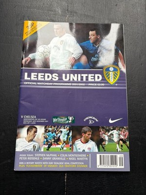 2001/02 LEEDS UNITED V CHELSEA 28-11-2001 WORTHINGTON LEAGUE CUP 4TH ...