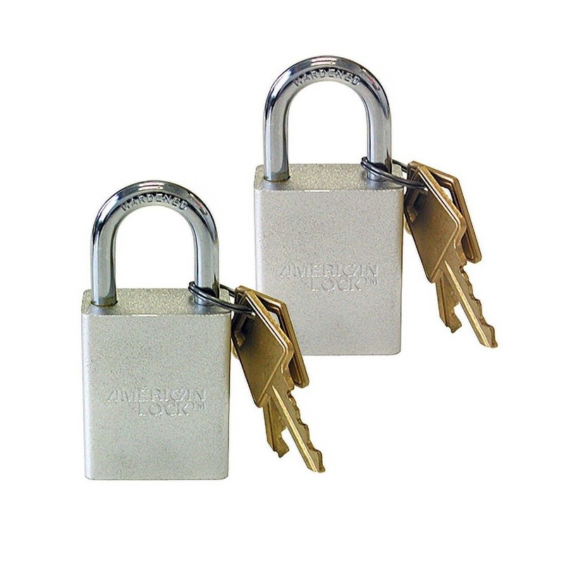 Keyed Alike Quick Disconnect Padlocks 2 Pack Hardened Steel Security ...