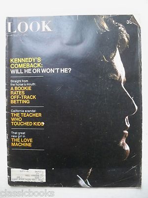 Look Magazine August 10 1971 Kennedy Lot MC | eBay