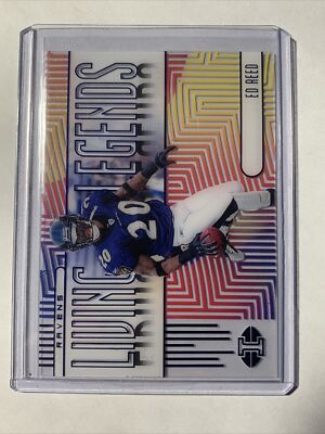 2019 ED REED PANINI ILLUSIONS LIVING LEGENDS INSERT (RAVENS) | eBay