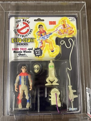 The Real Ghostbusters 1986 Ecto Glow Louis Tully Vintage Kenner Graded ...