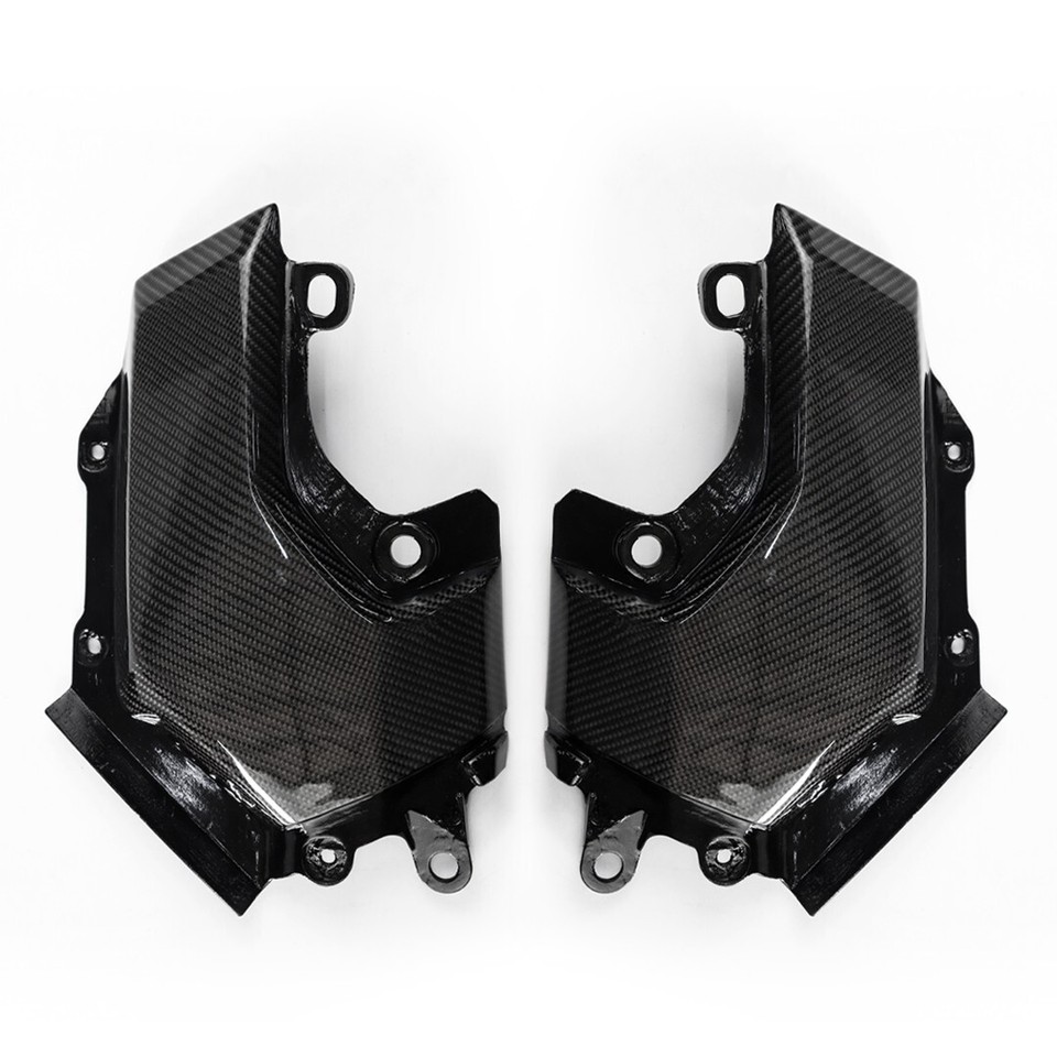 SIDE UPPER PANEL COVER ENGINE GUARD CARBON RH + LH FOR HONDA GROM 125 ...
