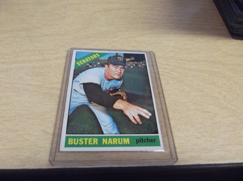 1966 TOPPS BASEBALL #274 BUSTER NARUM SENATORS--STORE | eBay