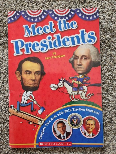 Scholastic Meet the Presidents VERY GOOD! info on each President with ...