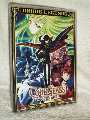 Code Geass: Lelouch of the Rebellion - Season One (DVD, 2016, 4-Disc ...