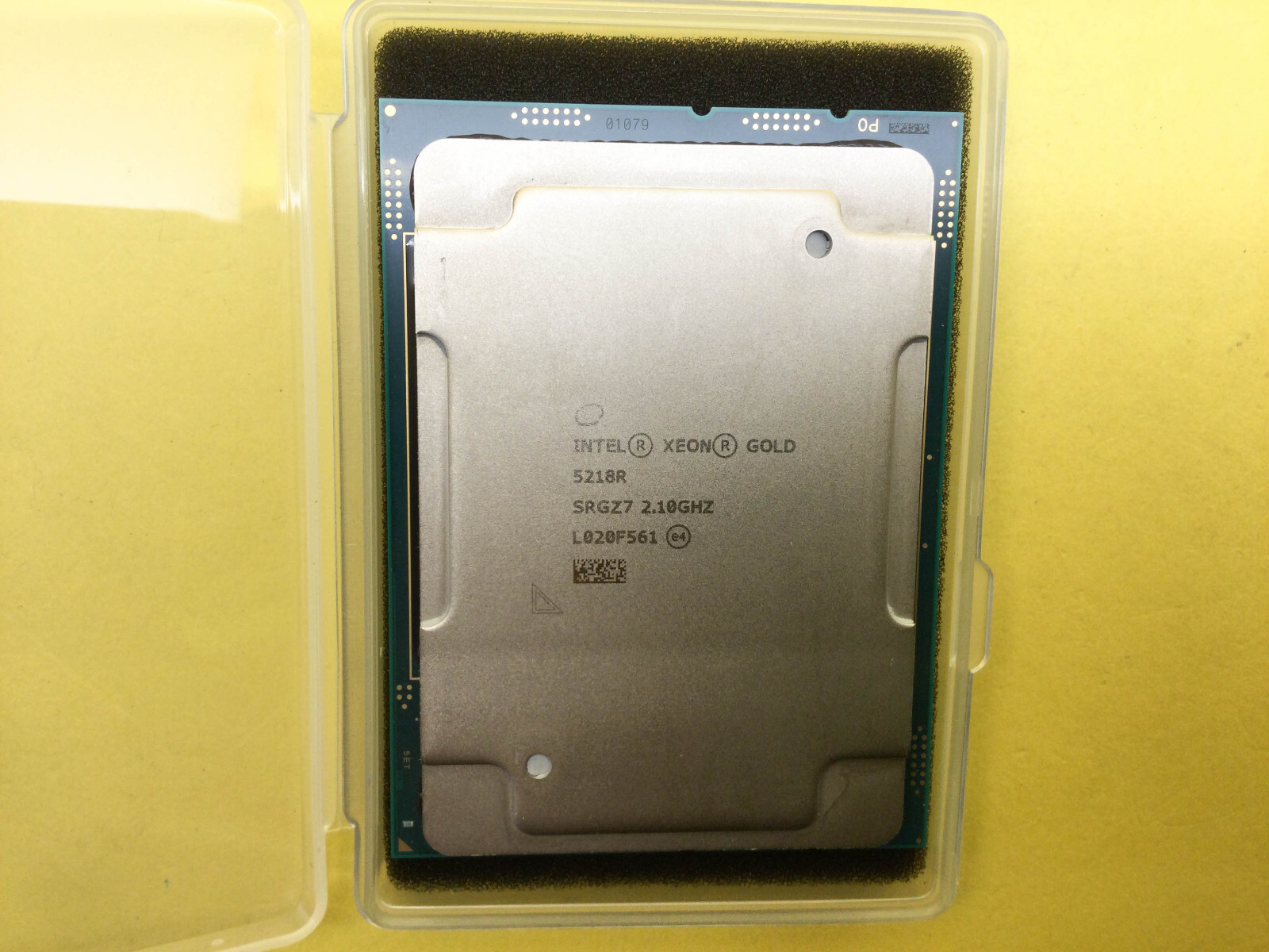 SRGZ7 Intel Xeon Gold 5218R 2.1GHz 20-Core 27.5M L3 FCLGA3647 CPU ...