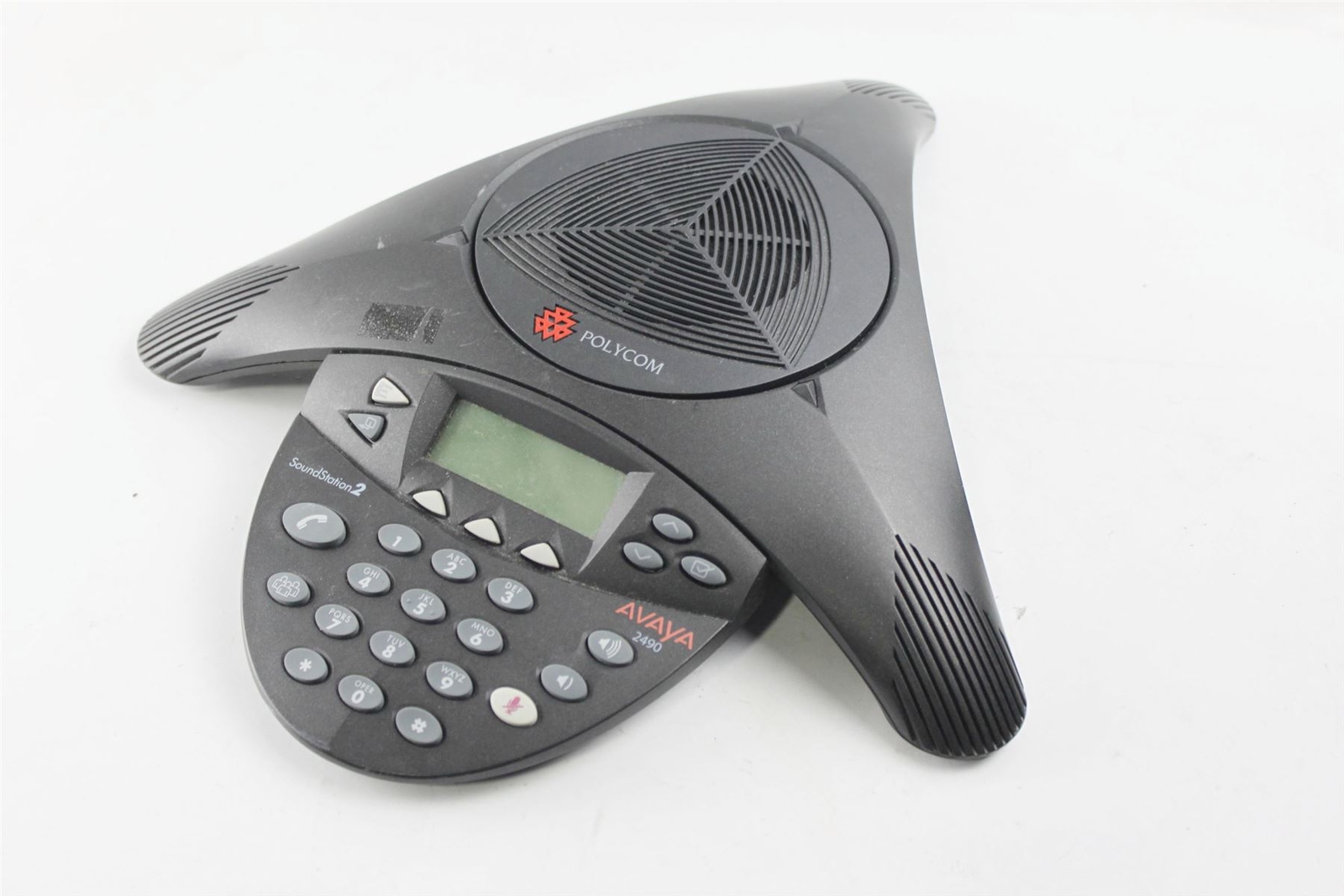 Polycom AVAYA 2490 SoundStation 2W Phone NO AC Adapter/Cables 2301 ...