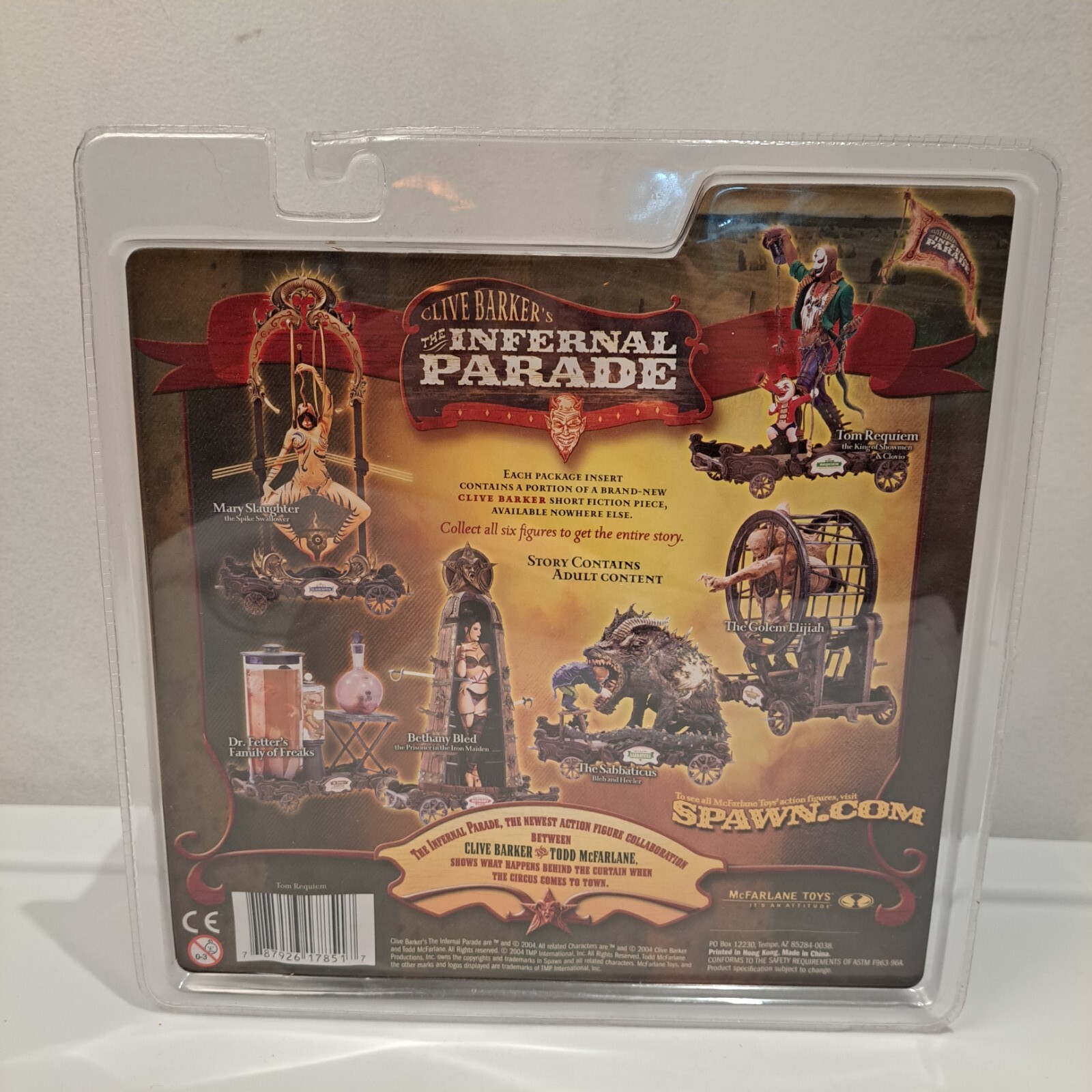 Spawn McFarlane Clive Barker's Infernal Parade Tom Requiem King of ...