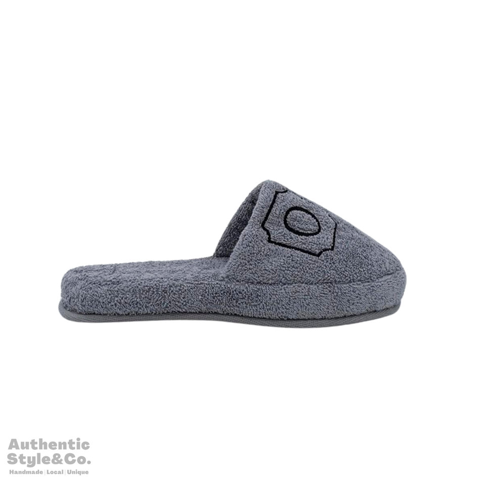 Unisex Personalized Terry Cloth Slippers, Women's Slippers, Monogrammed ...