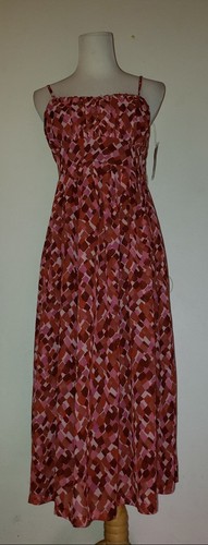 NEW JONATHAN MARTIN STUDIO SZ 6 DRESS SHEER MULTI COLOR TIES LINED ...