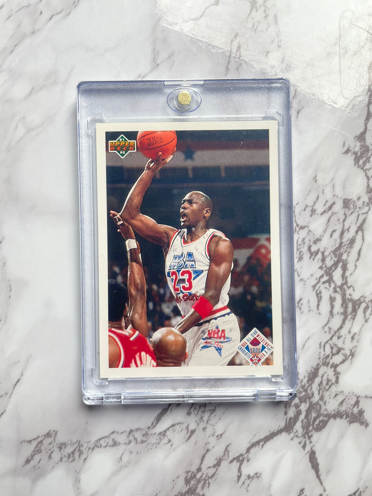 1991-1992 Michael Jordan Upper Deck #48 CL All-Star NBA Card Pristine ...