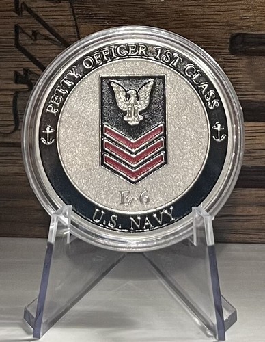 U.S. Navy Petty Officer 1st Class (E-6) Coin | eBay