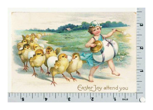Clapsaddle Easter Postcard - Chick Parade - IAP Embossed | eBay