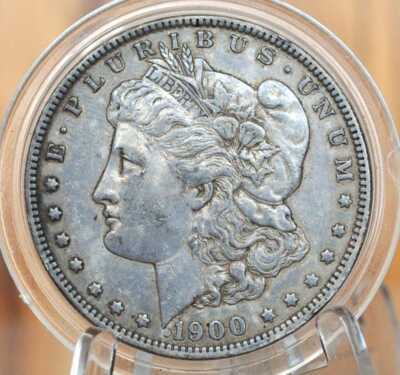 1900-O/CC Morgan Silver Dollar - Rare Variety, Choice AU Grade - O Over ...