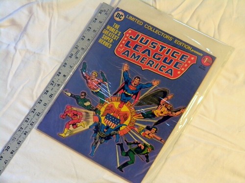 DC Limited Collector's Edition JLA C-46 (Aug-Sept 1976). Alex Toth ...