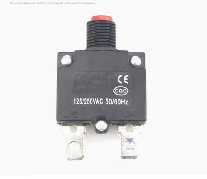5pcs 5A amp RESET BUTTON FUSE thermal overload fuse LX-01 HT-01-A WP-01 ...