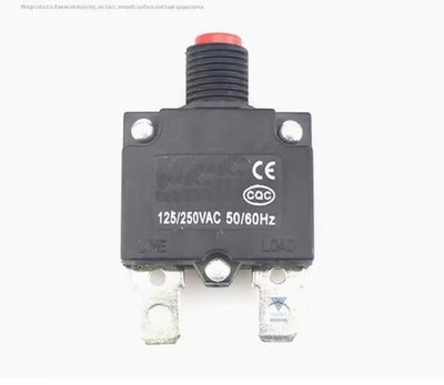 5pcs 5A amp RESET BUTTON FUSE thermal overload fuse LX-01 HT-01-A WP-01 ...