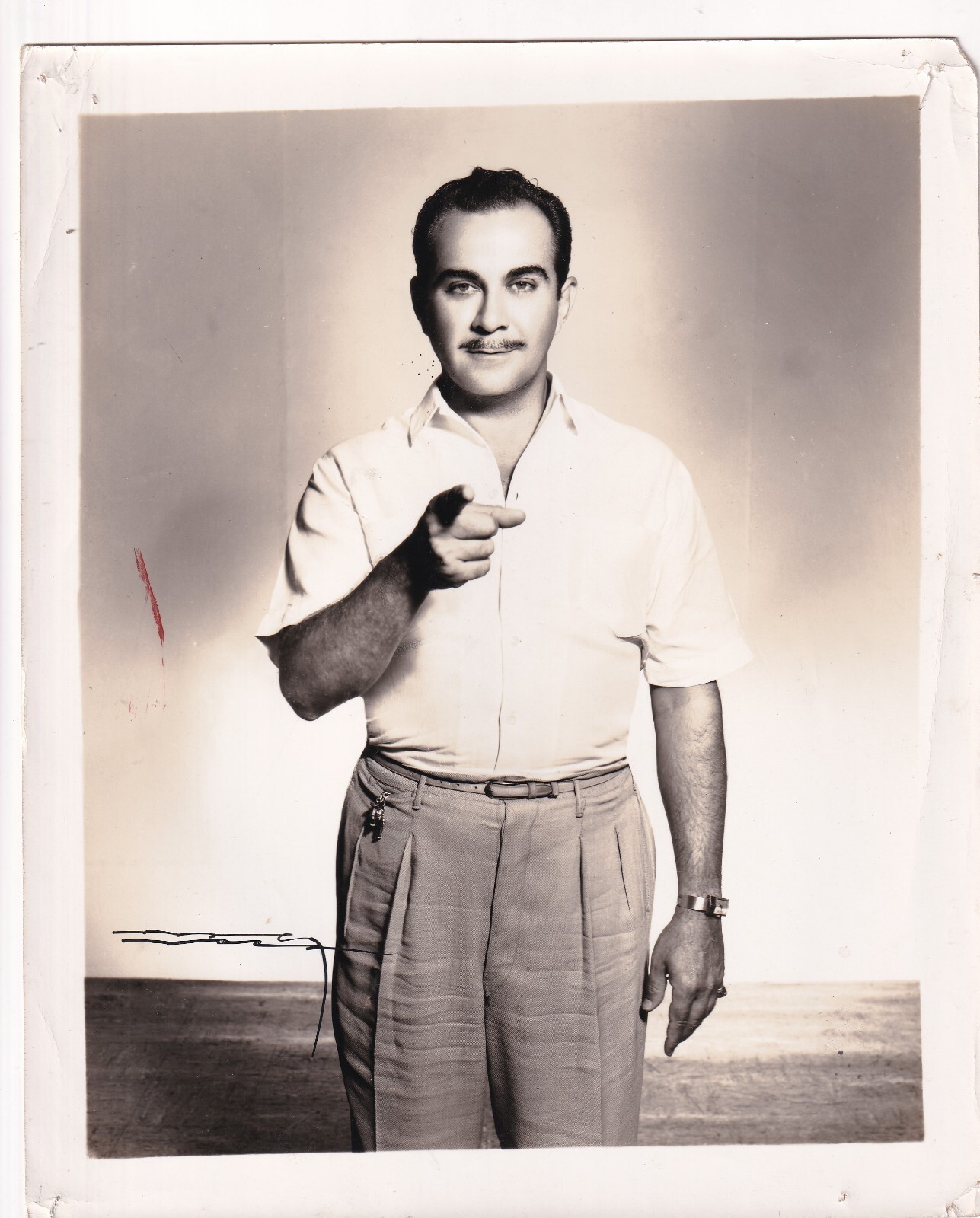 NARCY STUDIOS PORTRAITS HANDSOME FAMOUS CUBAN ACTOR CUBA 1950s VTG ...