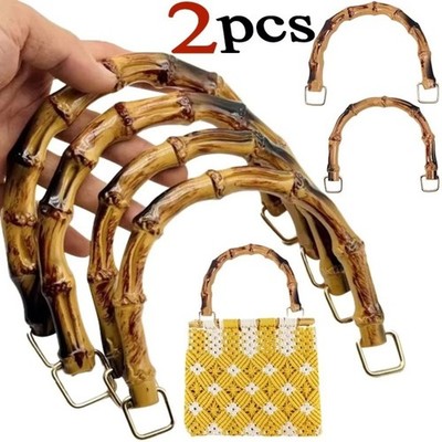 Curved Bag Handle Plastic Semicircle Bags Handgrip DIY Bag Parts | eBay ...