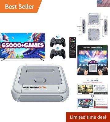 Super Console X Pro,Retro Video Game Console with 65,000+ Games ...
