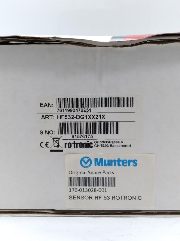 Rotronic HF532-DG1XX21X HygroFlex Temperature Transmitter Serie 4+5 | eBay