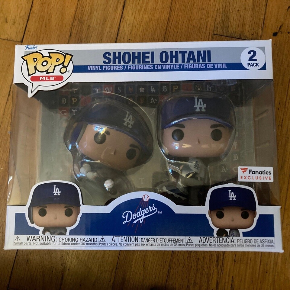 Shohei Ohtani Los Angeles Dodgers MLB Funko Fanatics Exclusive 2 Pack ...