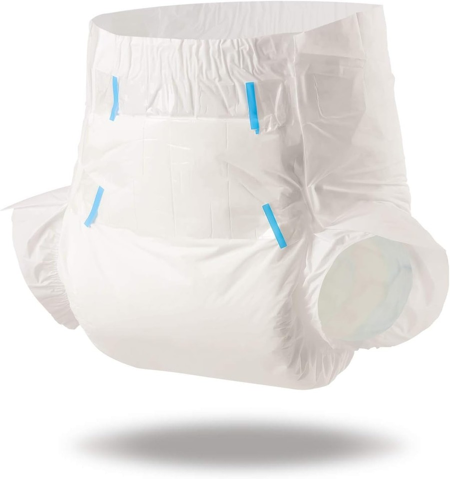 10-Pack ABDry Large Adult Diapers 36"-46" - Secure & Comfortable ...
