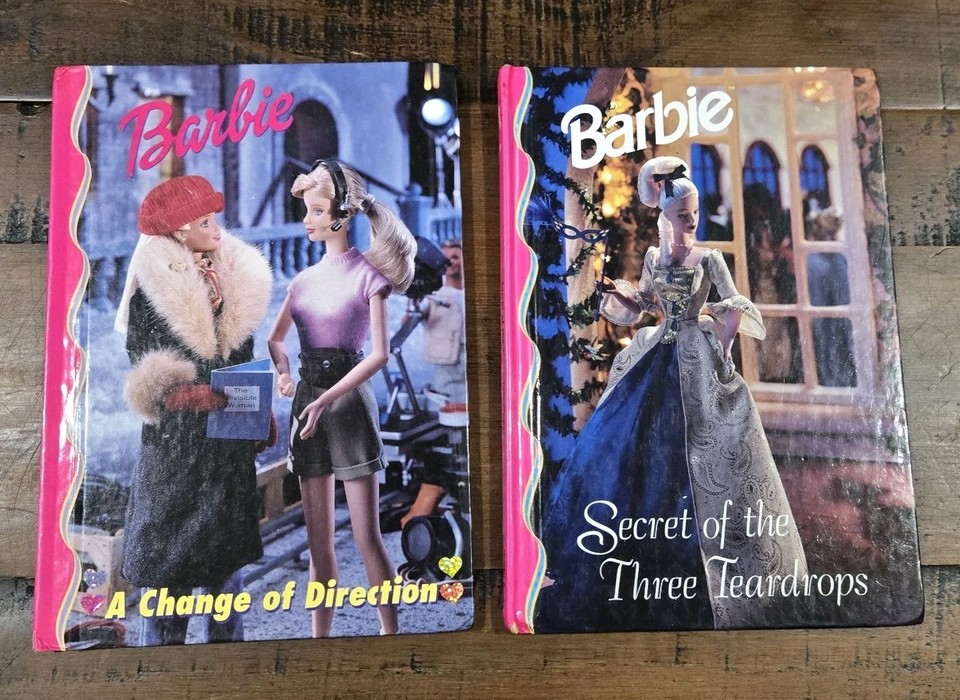 Lot Of 10 Barbie & Friends Book Club Hardback Grollier 1998 1999 ...