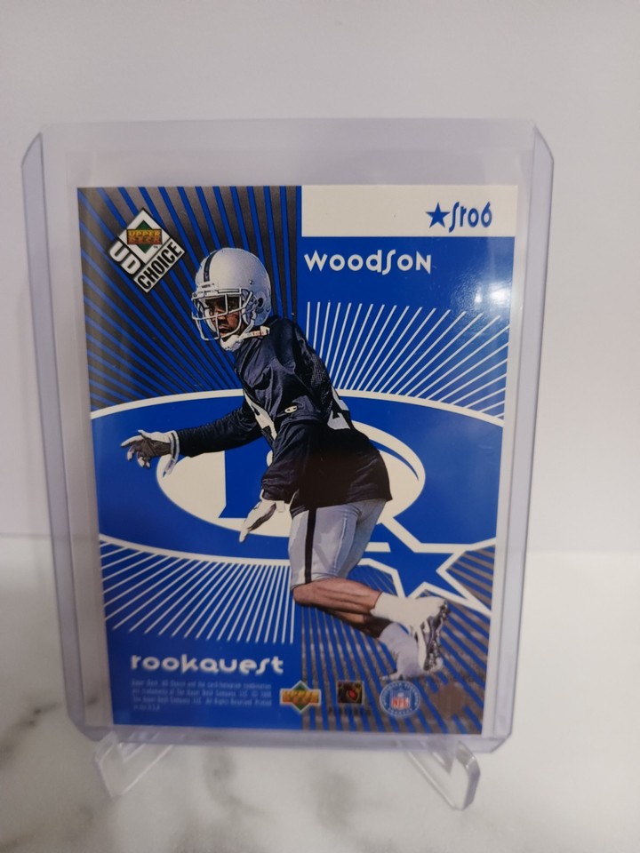 Deion Sanders, Charles Woodson (RC) 1998 UD Choice Starquest/Rookquest #SR06 | eBay