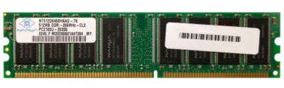 Memory 512mb ddr-266mhz-cl2 pc2100u-20330 nt512d64s8haag-7k | eBay