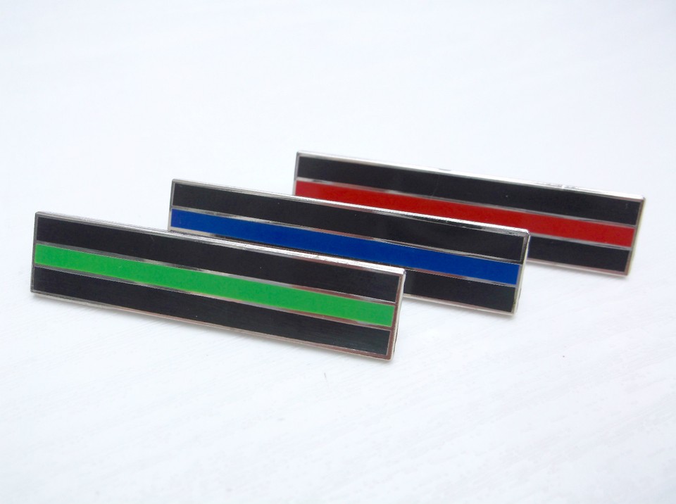 THIN RED LINE MERIT CITATION FIREMAN FIREMEN FIREFIGHTER MOURNING BAND ...