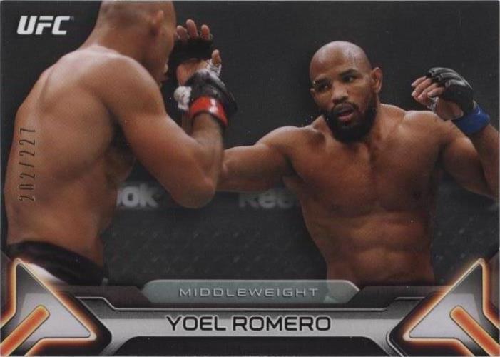 2016 Topps UFC Knockout - Yoel Romero #97 Silver /227 for sale online ...